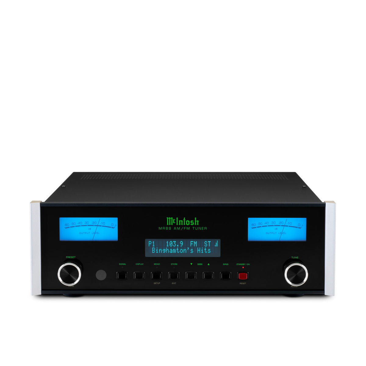 McIntosh MR89 – AM/FM‑Tuner der Referenzklasse – HiFi Linzbach
